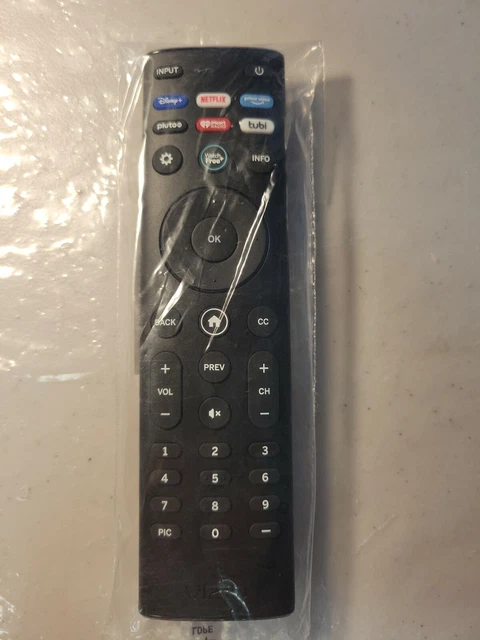 Vizio Xrt140 Tv Remote Control Pluto Disney Netflix Prime 12 68