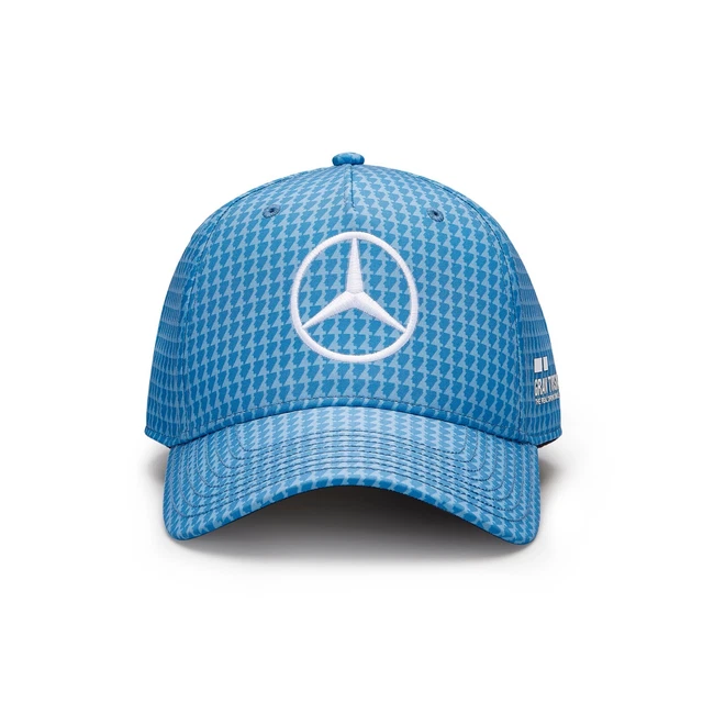 MERCEDES AMG PETRONAS Lewis Hamilton 2023 Driver Baseball Cap Denim ...