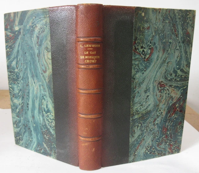 LUDWIG LEWISOHN IL Casi Mr Crump 1930 Eo Francaise Freud Letteratura ...