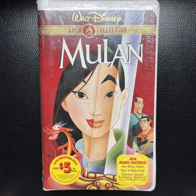 WALT DISNEY MULAN Gold Collection VHS, 1999 - Clamshell New Factory Sealed £16.89 - PicClick UK