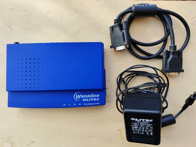 OLITEC SPEED' COM 2000 Fax Modem V90 EUR 55,00 - PicClick FR