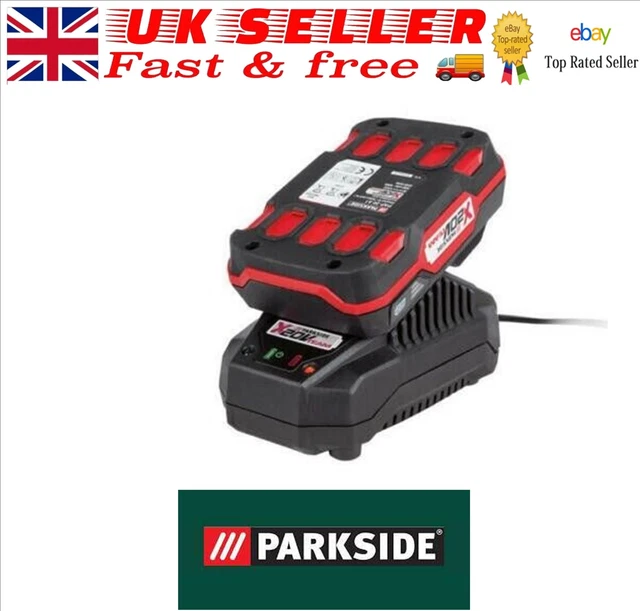 PARKSIDE 20V 2AH Battery And Quick Charger For X 20V Team Series ...
