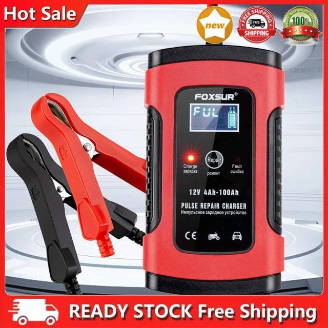 PORTABLE POWER BANK 12V 5A Battery Booster Pulse Repair for Truck ...