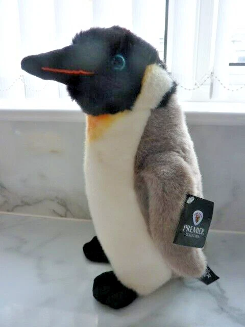 ARK TOYS PREMIER collection emperor penguin soft toy plush -approx 13 ...