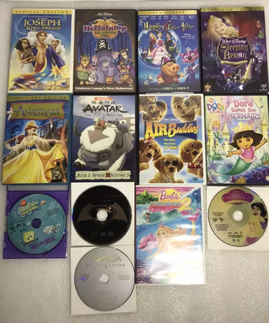 DVD LOT OF Children's Movies Movie (Total 13) Disney Home Entertainment ...