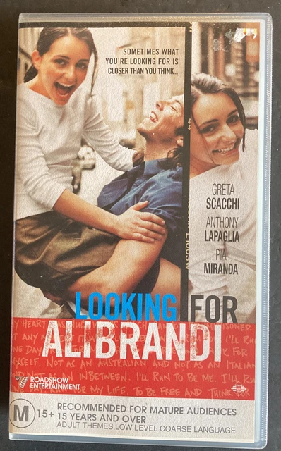 LOOKING FOR ALIBRANDI, Greta Scacchi, VHS Video Cassette Tape $22.23 ...