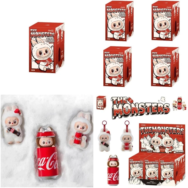 LABUBU COCA COLA Monsters Set l POP MART Vinyl Figuren Boxed Plüsch ...