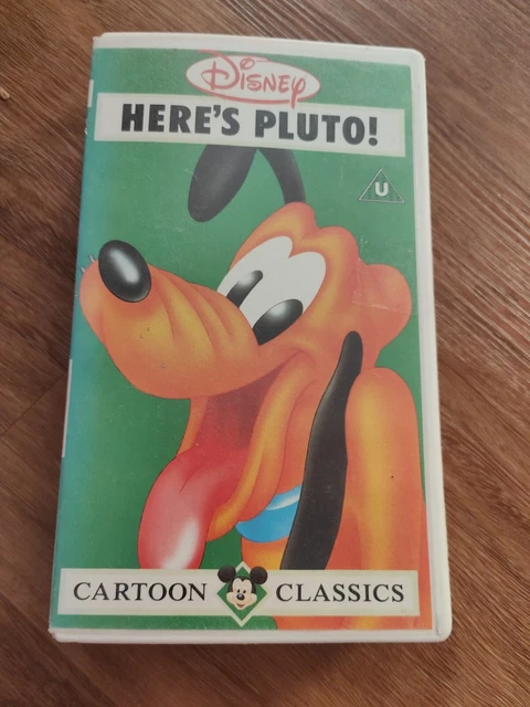 VHS WALT DISNEY Cartoon Classics - Vol. 5 - Heres Pluto (VHS, 1991 ...