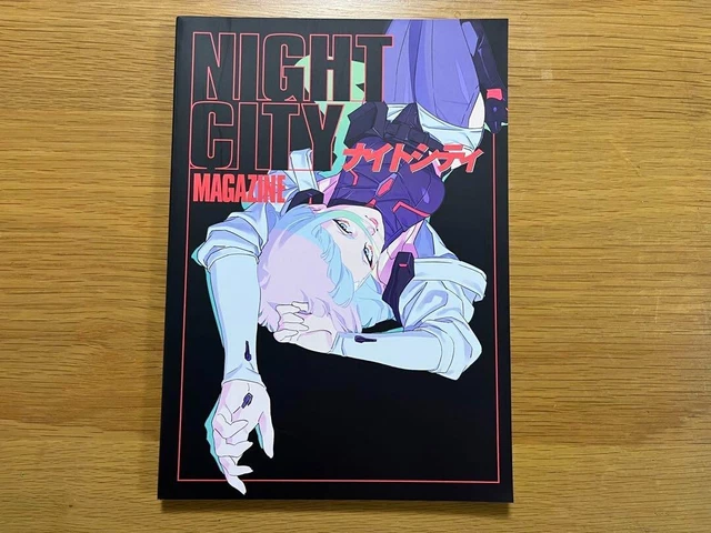 NIGHT CITY MAGAZINE Studio Trigger Cyberpunk Edgerunners Staff Art Book ...