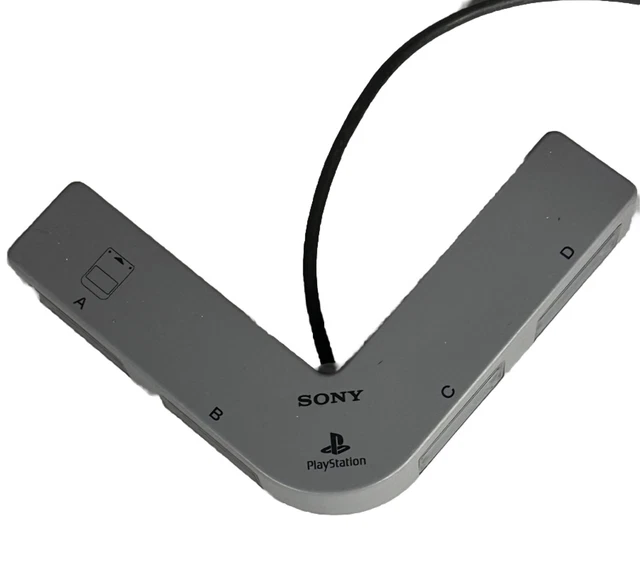 OFFICIAL SONY PLAYSTATION 1 Ps1 Controller Multitap Gc Tested Scph 1070 ...
