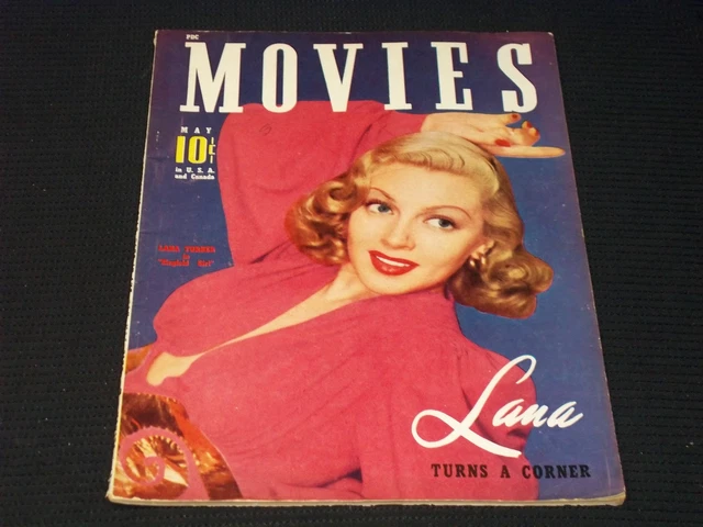 1941 MAY MOVIES Magazine - Lana Turner Front Cover - E 14197 £59.39 ...