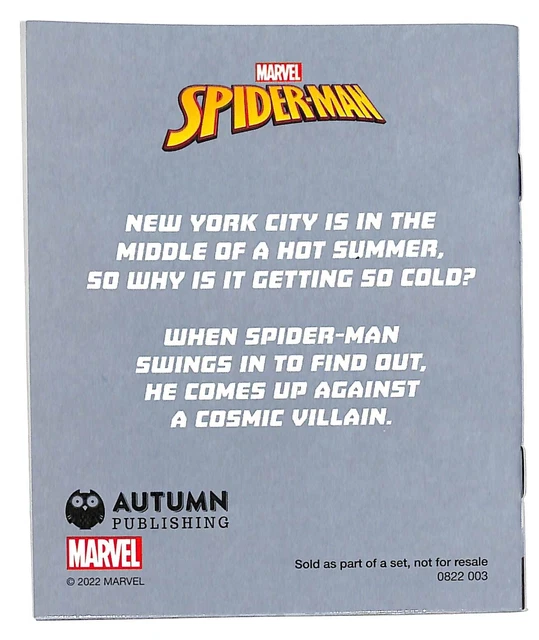 MARVEL SPIDER-MAN MINI comic story book MEGA MELTDOWN Autumn Publishing ...