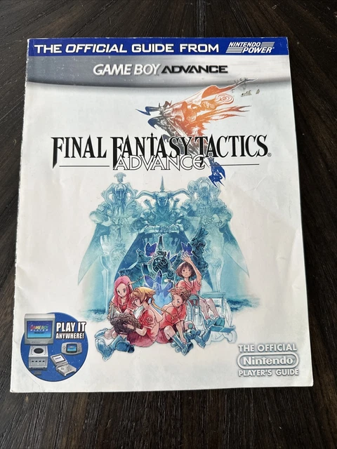 NINTENDO OFFICIAL PLAYERS Guide Final Fantasy Tactics Advance Strategy ...