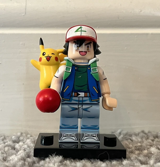 LEGO ASH KETCHUM Anime Figure Pokémon £8.00 - PicClick UK