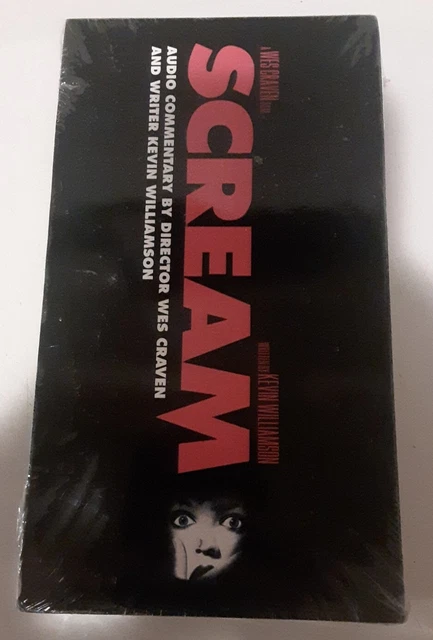 SCREAM 1996 AUDIO Commentary Wes Craven VHS New £109.23 - PicClick UK