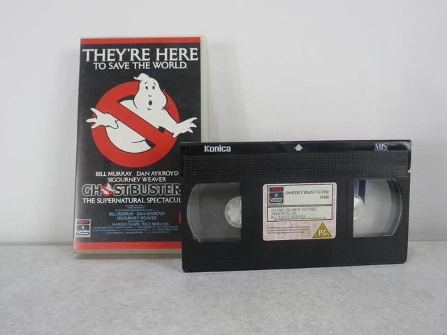 THEY'RE HERE TO Save The World Ghostbusters Vhs 1984 £15.00 - PicClick UK