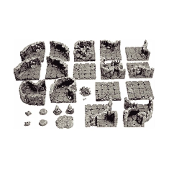 DWARVEN FORGE MASTERMAZE Fantasy Set Cavern Set Ex EUR 291,37 - PicClick FR