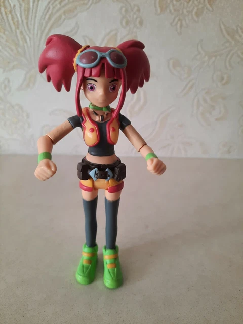DINO DINOSAUR KING ZOE DRAKE Action Figure 5" Sega Playmates 2009 T8 £7 ...