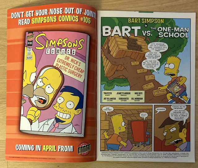 SIMPSONS COMICS PRESENTS Bart Simpson Best In The West 23; Groening Ho ...