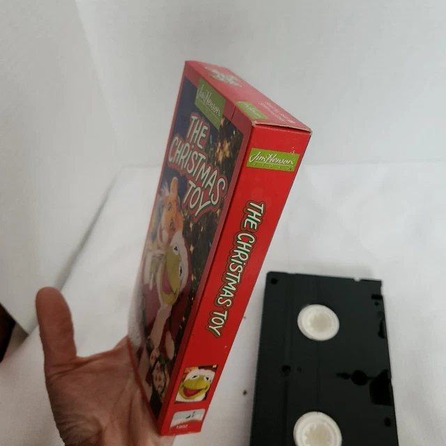THE CHRISTMAS TOY VHS 1993 Jim Henson Kermit Muppets Rugby the Tiger ...