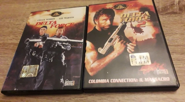 DVD DELTA FORCE + Delta Force 2 con Chuck Norris EUR 15,00 - PicClick IT