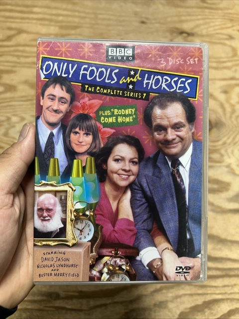 BBC VIDEO ONLY Fools And Horses Complete Series 7 Seven Tv 3 Disc Dvd ...