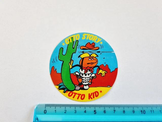 ADESIVO OTTO STORY OTTO KID STICKER AUTOCOLLANT VINTAGE 80s ORIGINAL ...