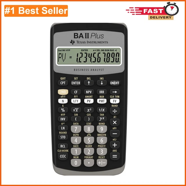 TI FINANCIAL CALCULATOR - Compact and Multi-Functional for Accurate ...