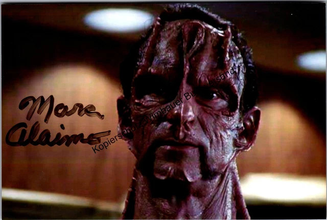 ORIGINAL AUTOGRAMM MARC Alaimo STAR TREK Gul Dukat /// Autograph ...