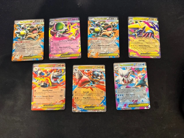 POKEMON TCG | Mega Evolution | EX Bundle X7 £14.00 - PicClick UK
