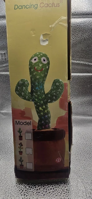 SINGING DANCING CACTUS Toy for Children and Adults Battery-Free £8.66 ...