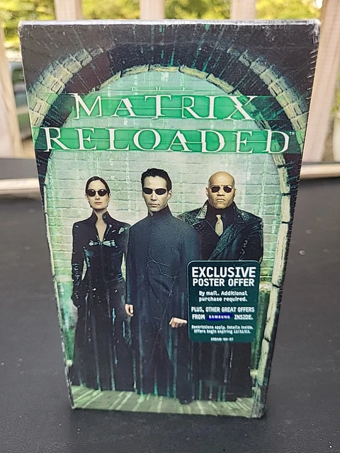 THE MATRIX RELOADED [VHS]New Sealed £9.33 - PicClick UK