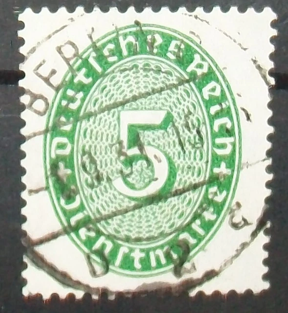 N°14 STAMP DEUTSCHES REICH DIENSTMARKE 1927 CANCELED Aus EUR 0,30 ...