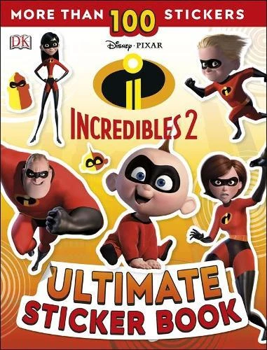 ULTIMATE STICKER BOOK: Disney Pixar: The Incredibles 2 (Paperback) (US ...