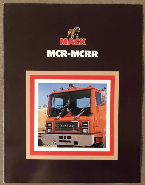 1982 MACK MCR-MCRR original Australian sales brochure EUR 19,04 ...