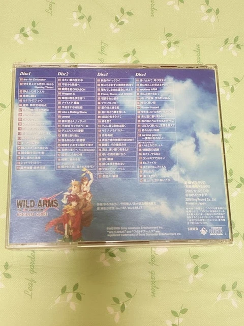 WILD ARMS FORCE Detonator score 4obi qb EUR 48,44 - PicClick FR