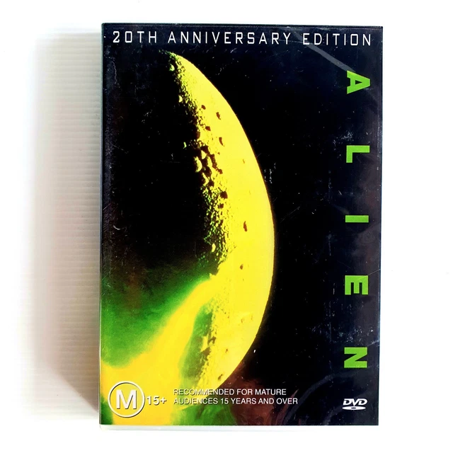 ALIEN | 20TH Anniversary Edition DVD 1979 Scifi Horror Sigourney Weaver ...