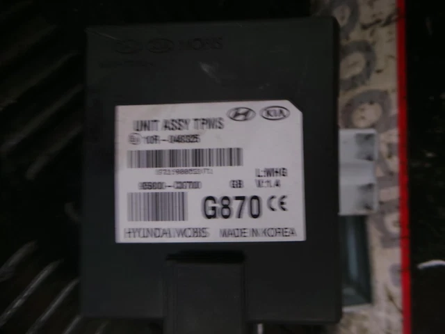 HYUNDAI I20 2018 Mk2 Tpms Module Tyre Pressure Ecu - 95800c8700 £35.00 ...