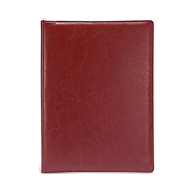 A4 PU PADFOLIO File Folder Portfolio Business Document Holder Metal8034 ...