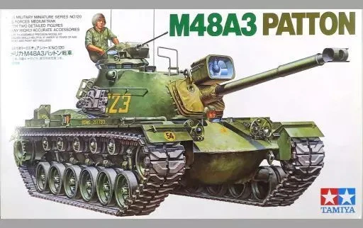 1/35 US M48A3 Patton Tank Military Miniature Series No.120 Display ...