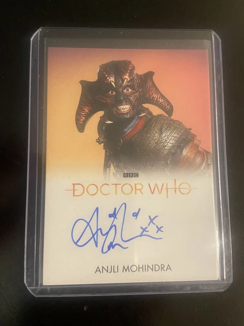 AUTOGRAPHE 2022 DOCTOR Who Series 11 & 12 ANJLI MOHINDRA comme REINE OF ...