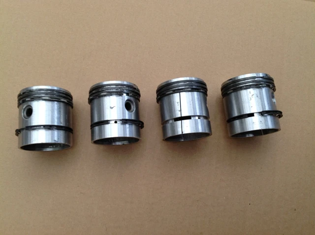 MORRIS MINOR MM Morris 8 - 918 cc Hepolite Piston 7 ring Set +.030 ...