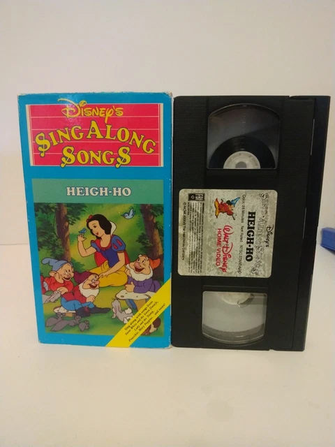 DISNEYS SING ALONG Songs - Snow White: Heigh-Ho (VHS, 1994) $9.74 ...