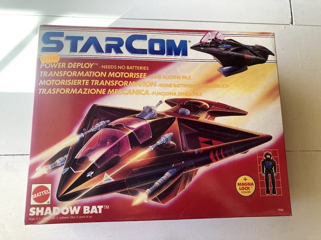 MATTEL COLECO STARCOM Shadow Bat neuf en boîte vintage EUR 499,00 ...