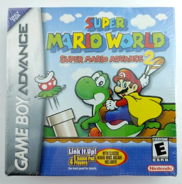 SUPER MARIO WORLD: Advance 2 (Game Boy Advance GBA, 2002) NEW Factory ...