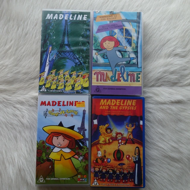 MADELINE VHS VINTAGE Ludwig Bemelmans Madeline Cartoon Madeline TV SHOW ...