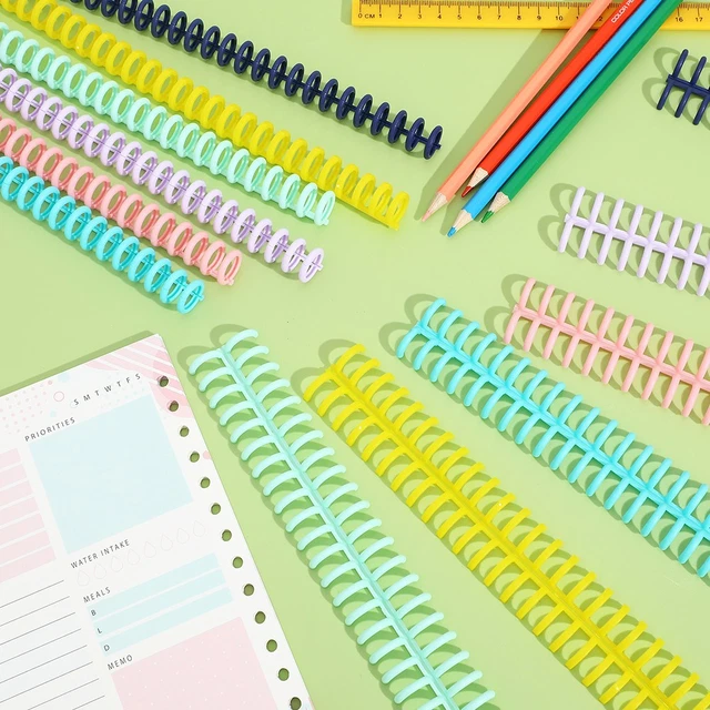 30 PCS RING Binder Replacement Binding Supplies Machine Spiral Coil $35 ...