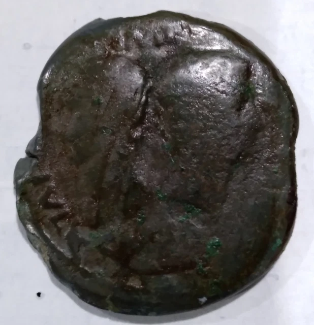 DIVUS JULIUS CAESAR-OCTAVIAN (AUGUSTUS)-AE 30 mm/16,92 g-36 BC-PROW-F-T ...