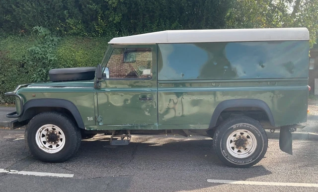 LAND ROVER DEFENDER 110 Tdi Utility Panel Van £6,750.00 - PicClick UK