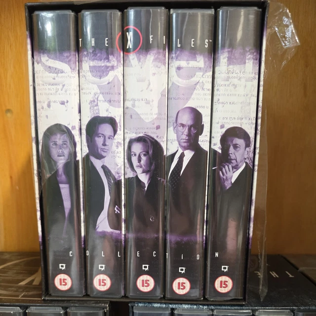 THE X FILES Season 7 Vhs Box Set - Rare Retro Vintage Sci Fi Series £21 ...